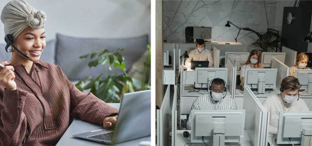 Call Centers: Remote vs. Traditional - Fortuna