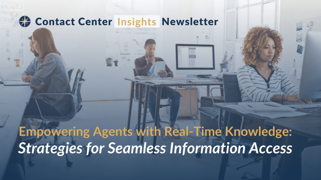 Empowering Agents with Real-Time Knowledge: Strategies for Seamless ...